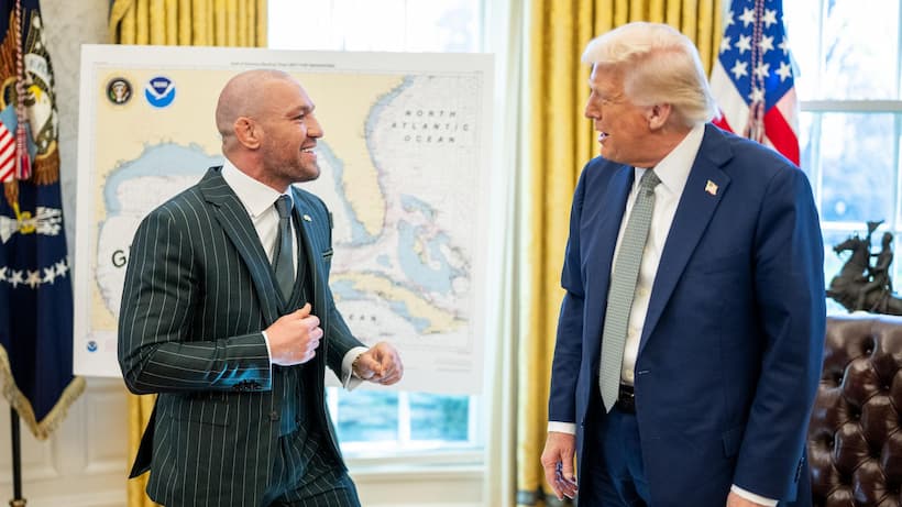 Conor McGregor Strengthens Links With President Donald Trump